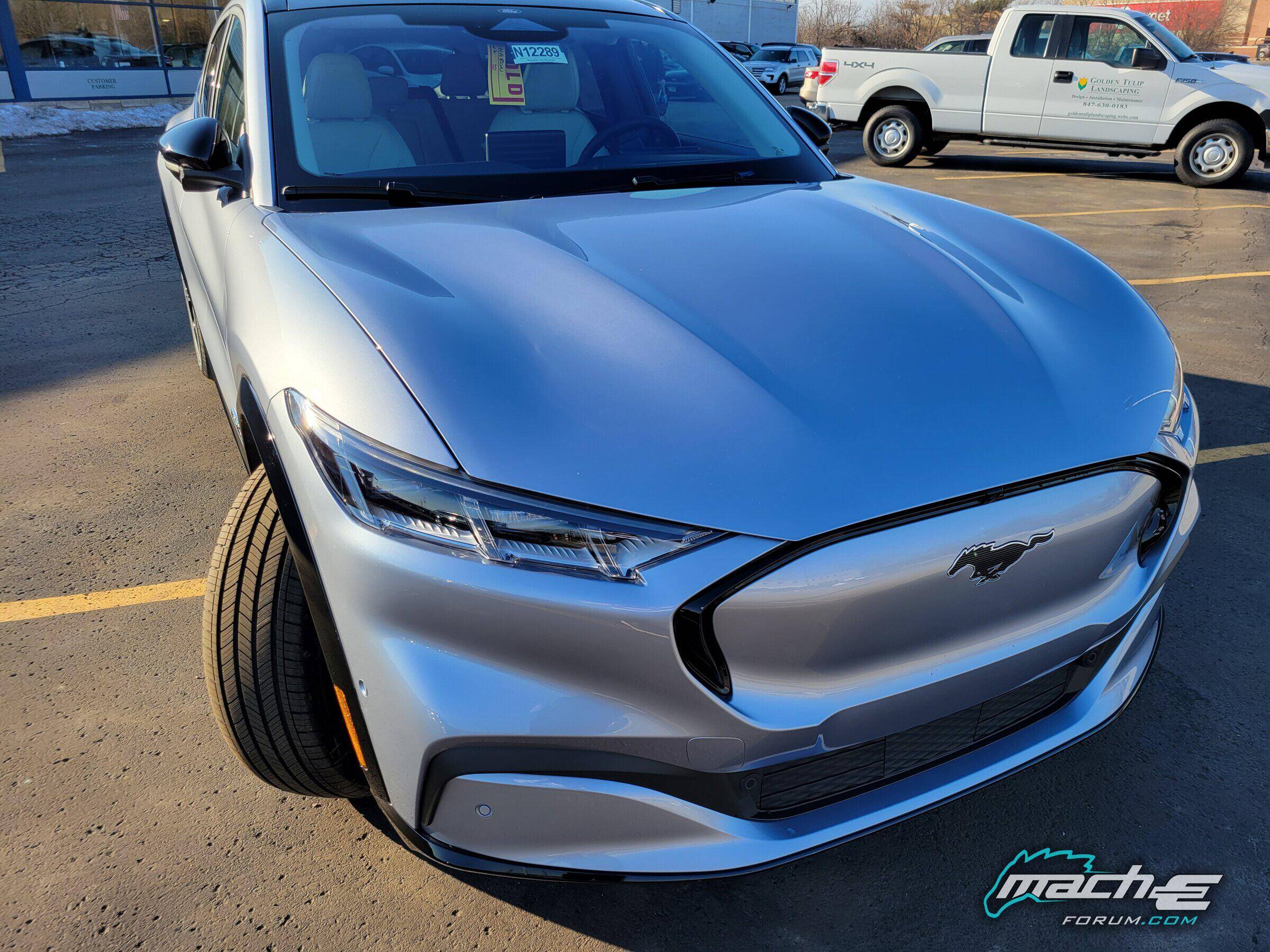 First Mach-E in Iced Blue Silver Metallic | MachEforum - Ford Mustang ...
