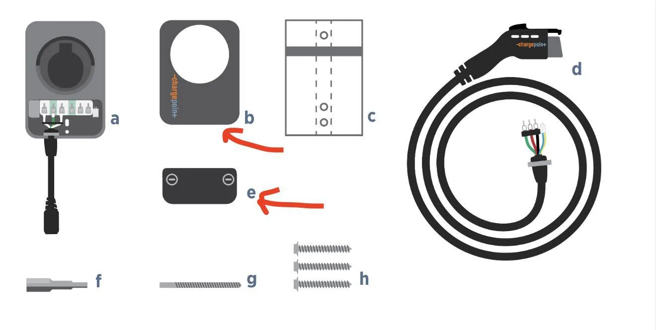 ISO the "Wire Cover" for a Chargepoint Home Flex. | MachEforum - Ford ...