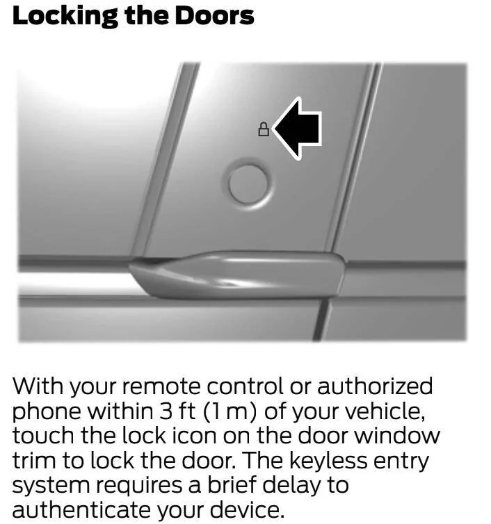 Locking door with touch lock button | Page 2 | MachEforum - Ford ...