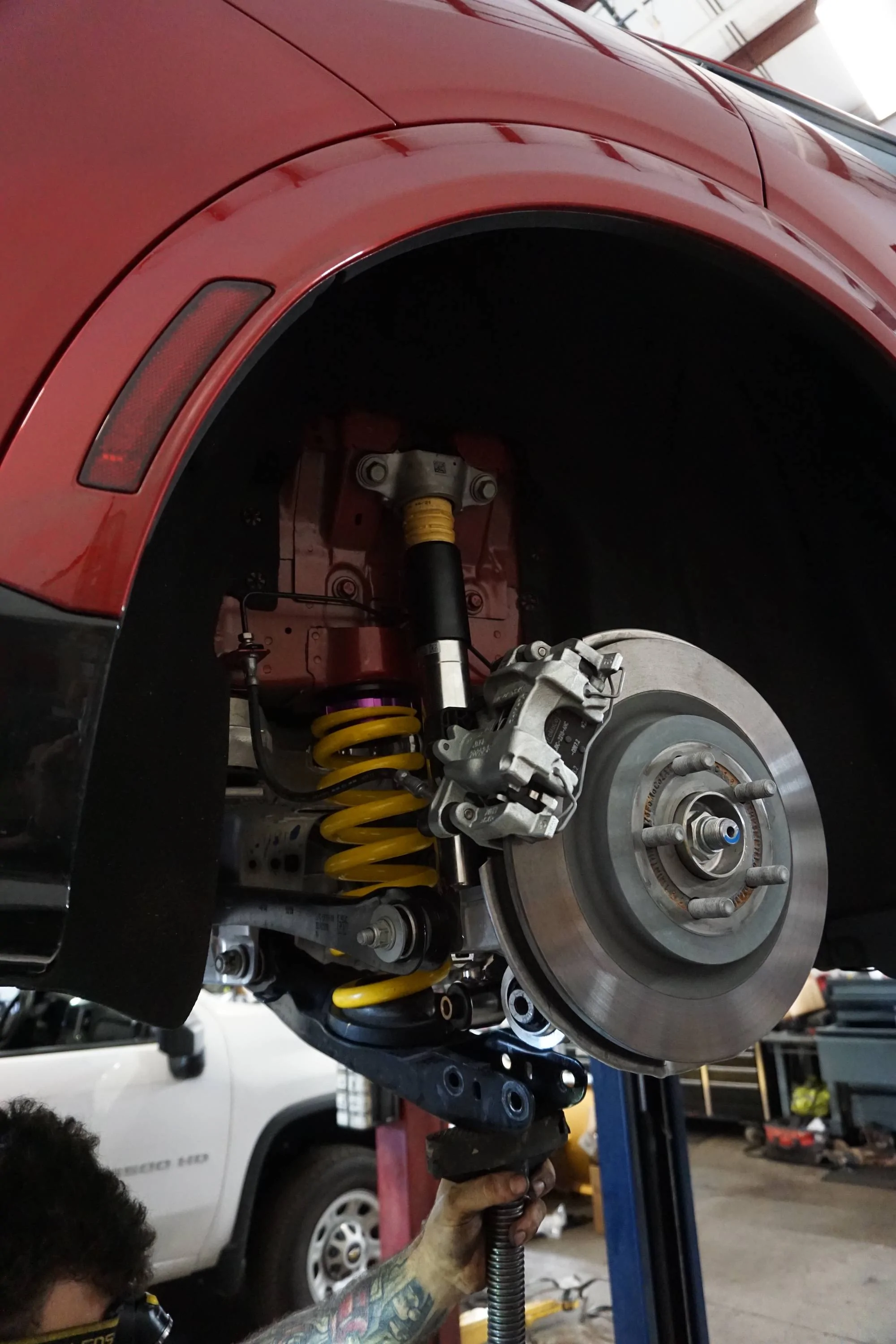 DIY How To: Remove and Replace Suspension with KW V3 Coilovers on Mach ...