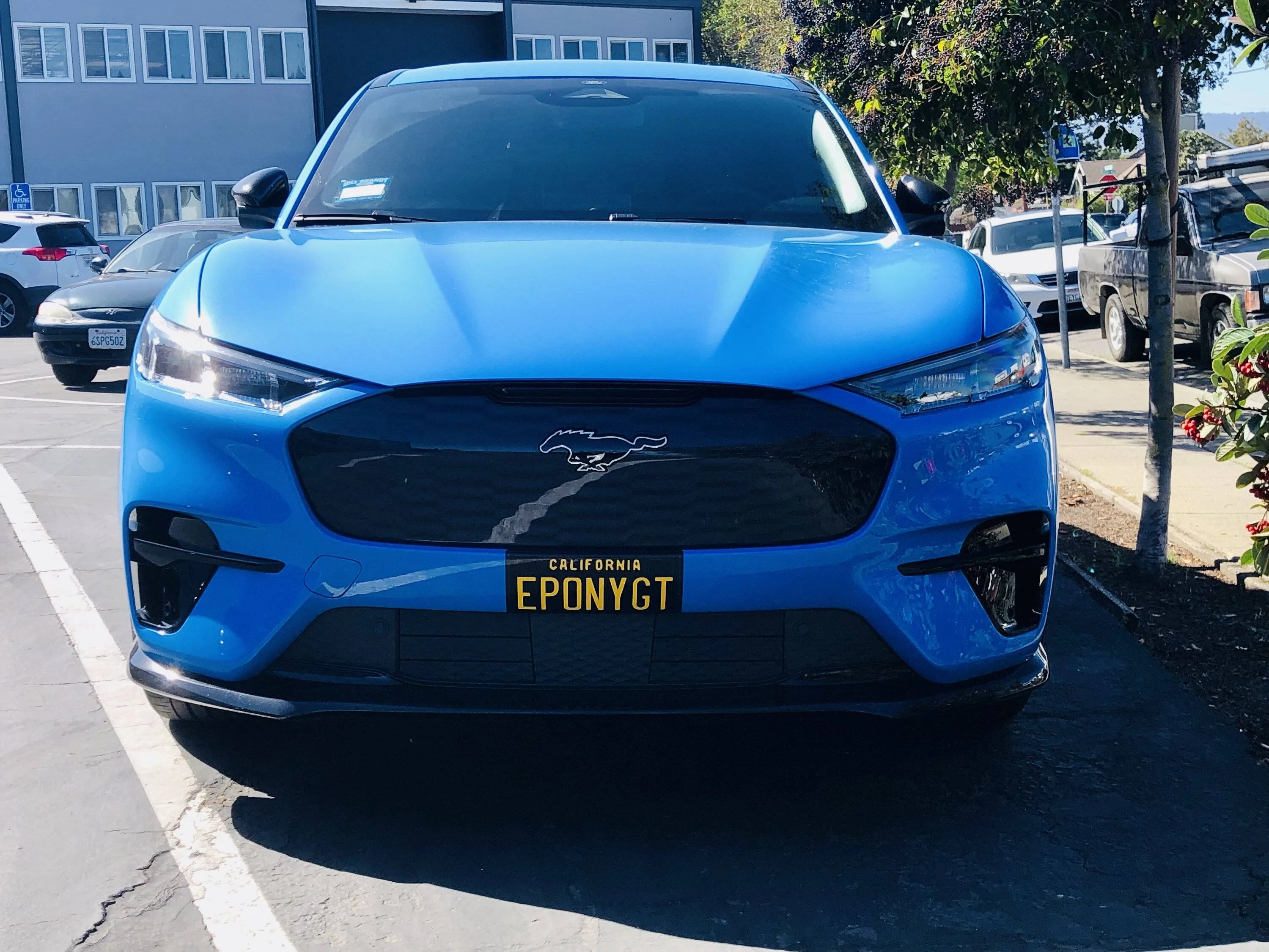 mach e with custom mods, stickers, wheels, graphics, emblems anything ...