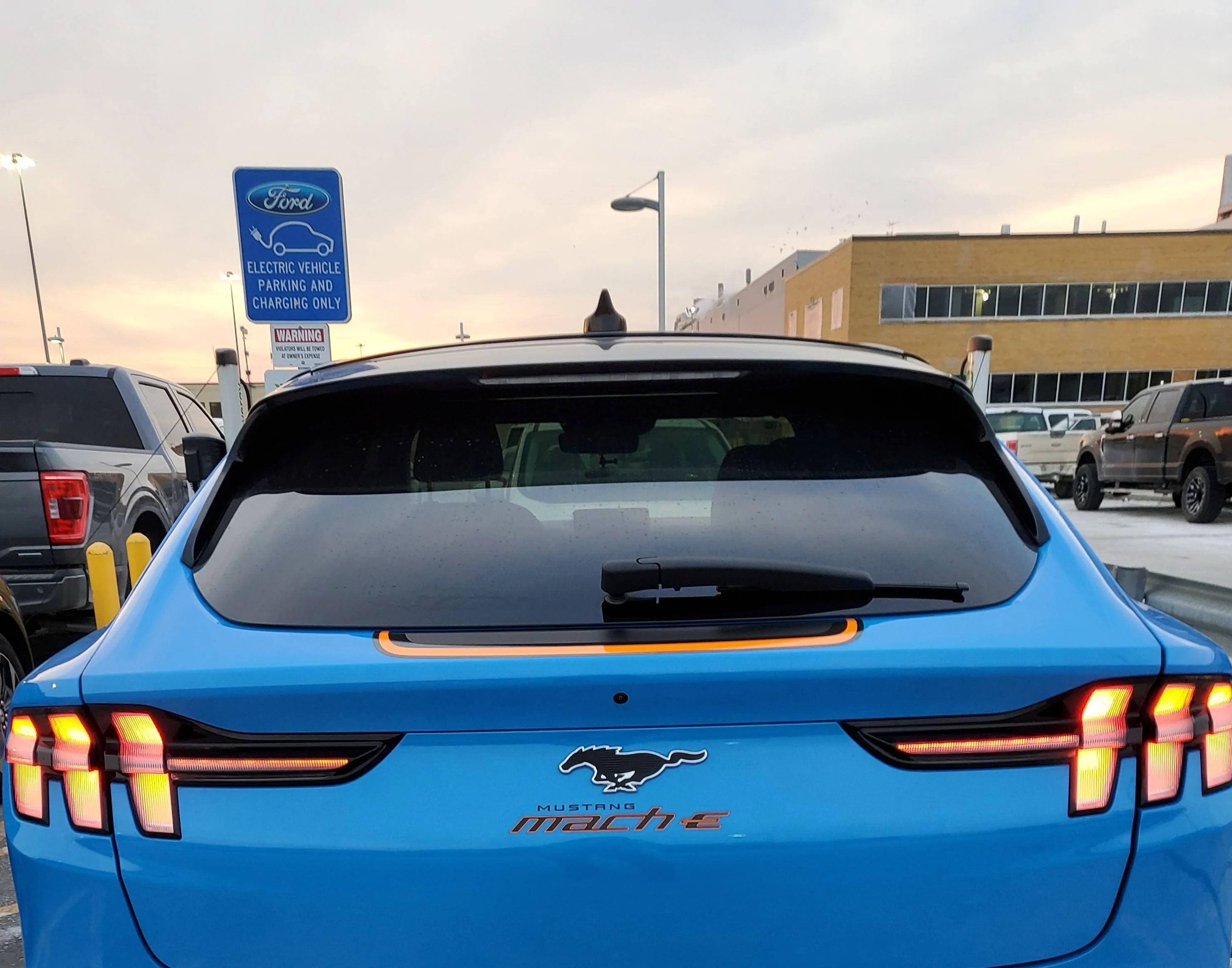 mach e with custom mods, stickers, wheels, graphics, emblems anything ...