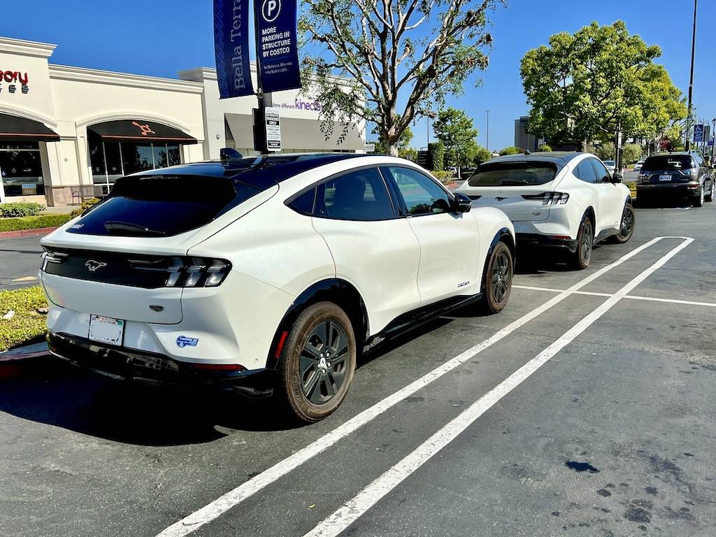 mach e with custom mods, stickers, wheels, graphics, emblems anything ...