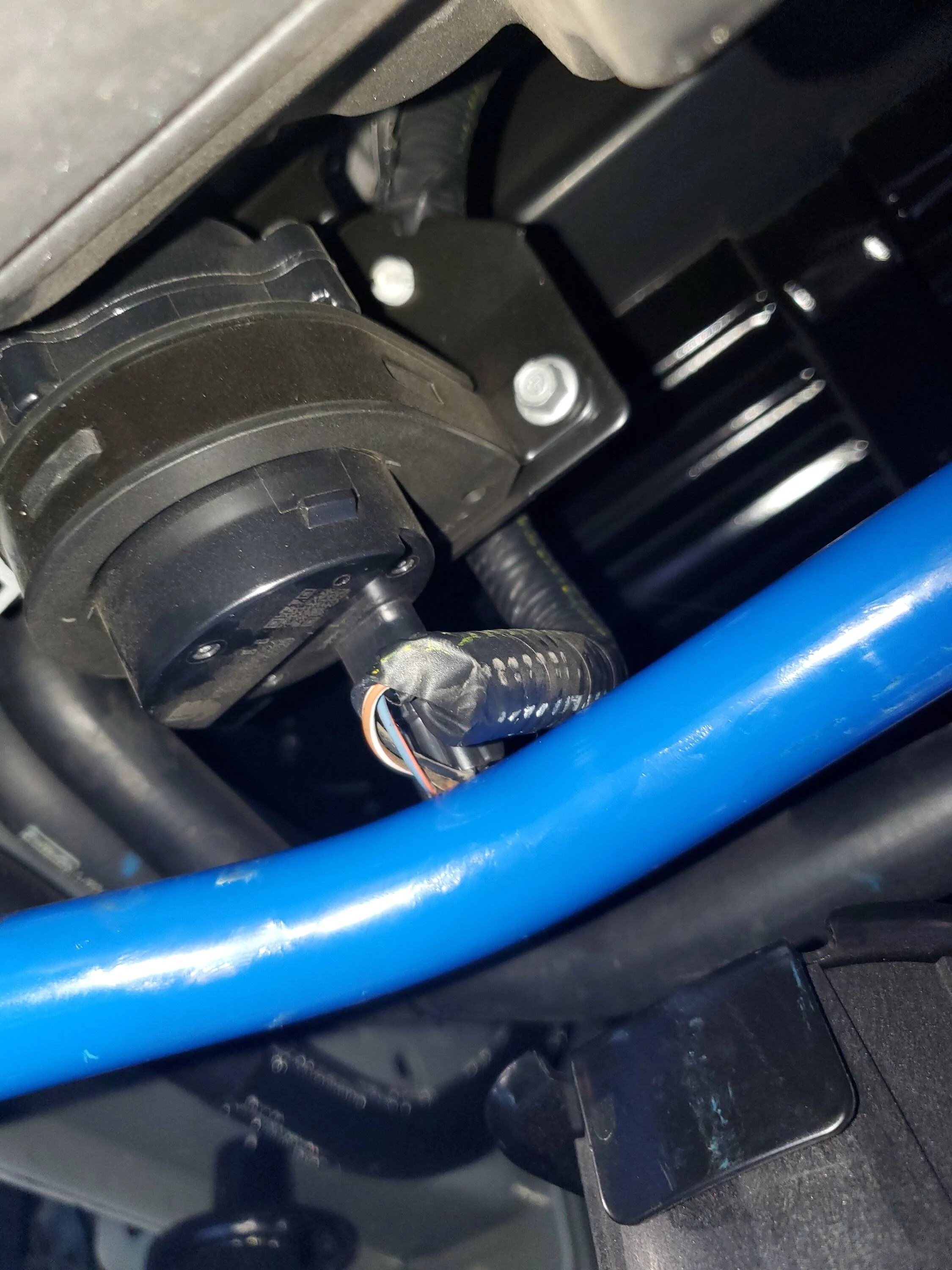 Steeda Front Sway Bar! It is awesome. Transforms the car into what it ...