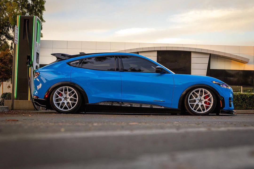 Mach-E GT at SEMA with AOSK Body Kits | MachEforum - Ford Mustang Mach ...