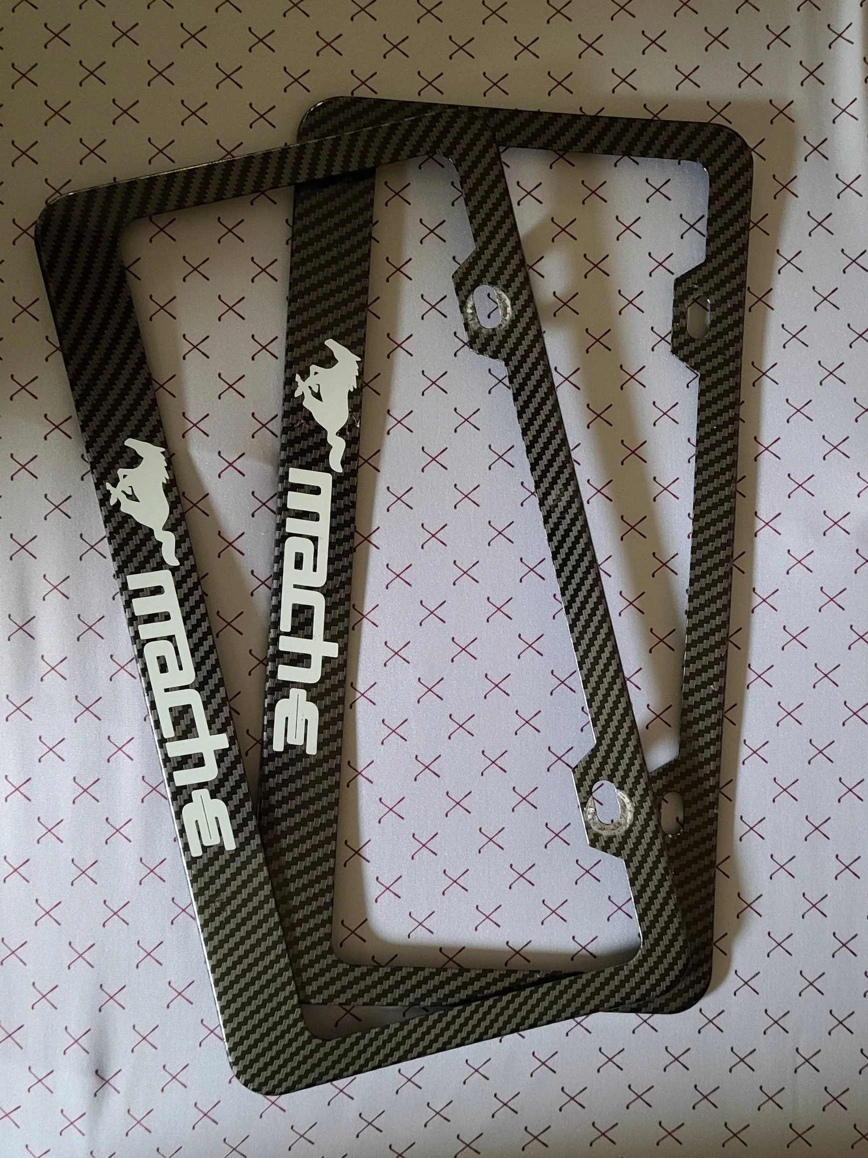 Illinois - Mach E "Carbon Fiber" License Plate Frames | MachEforum ...