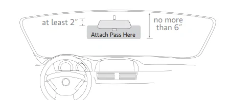 WSDOT Good To Go! pass placement | MachEforum - Ford Mustang Mach-E ...