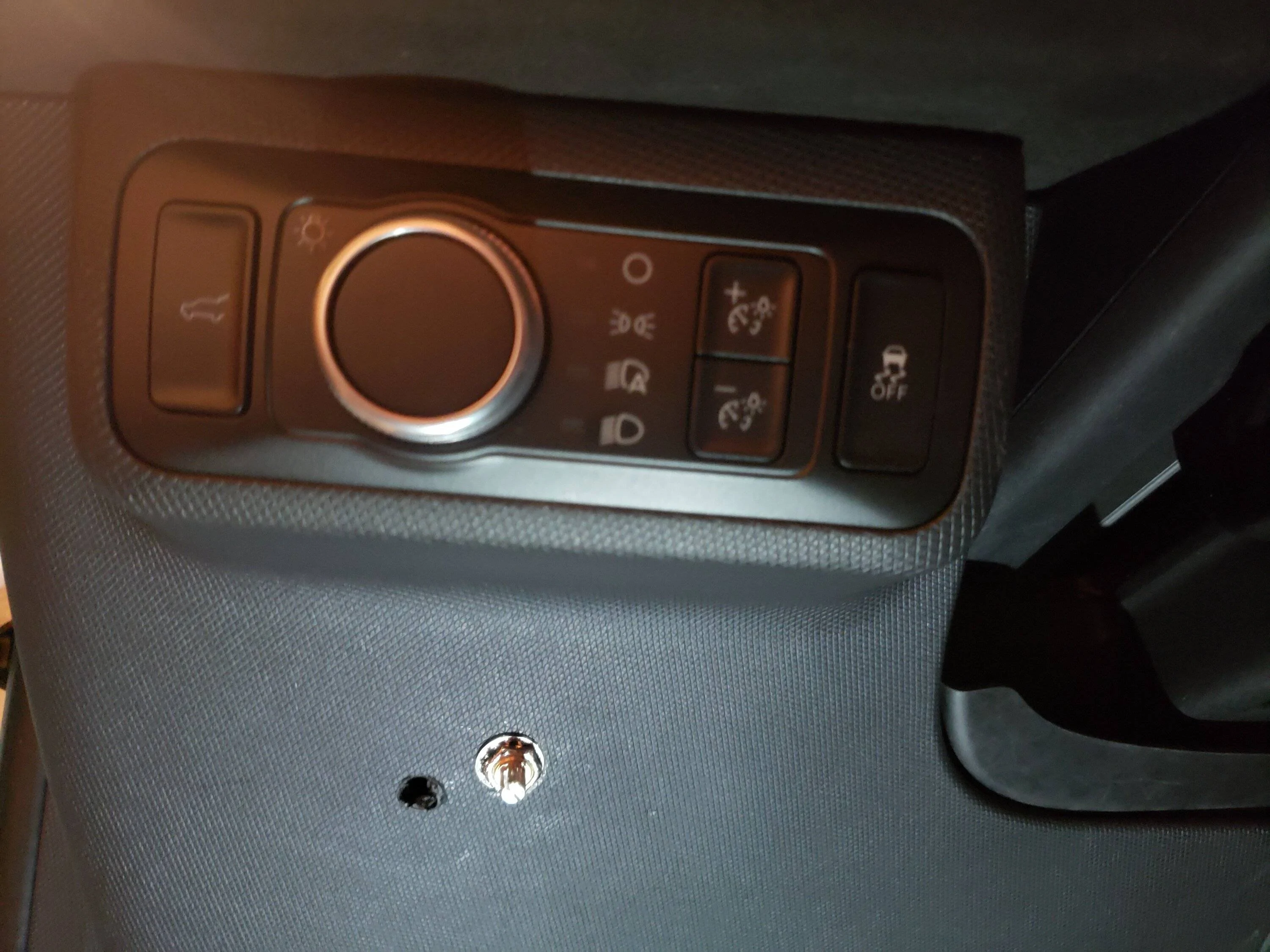 I installed a volume control for my backup beeper! Now I can be safe ...