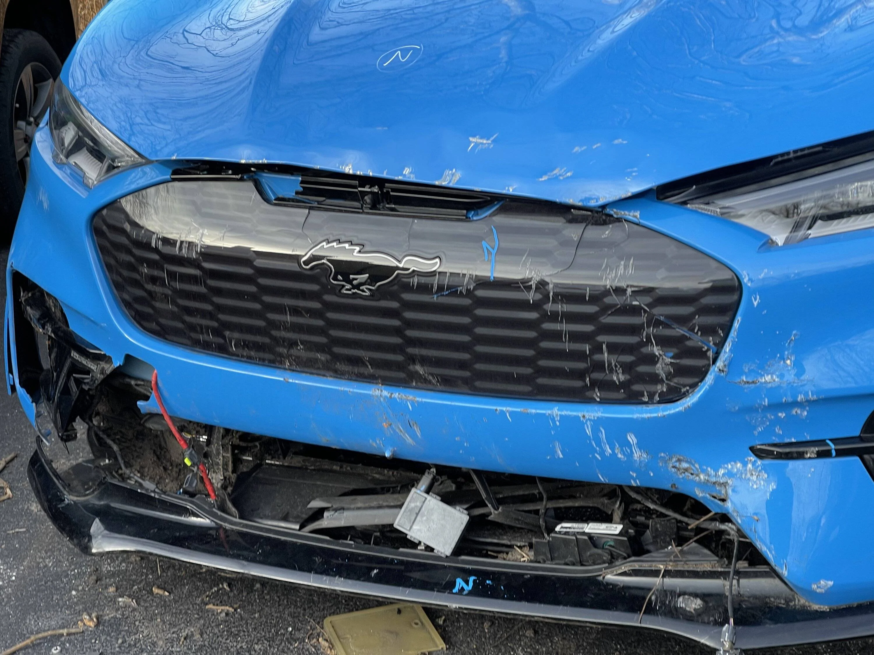 This is what 32k of damage looks like (Mach-E GT) | MachEforum - Ford ...