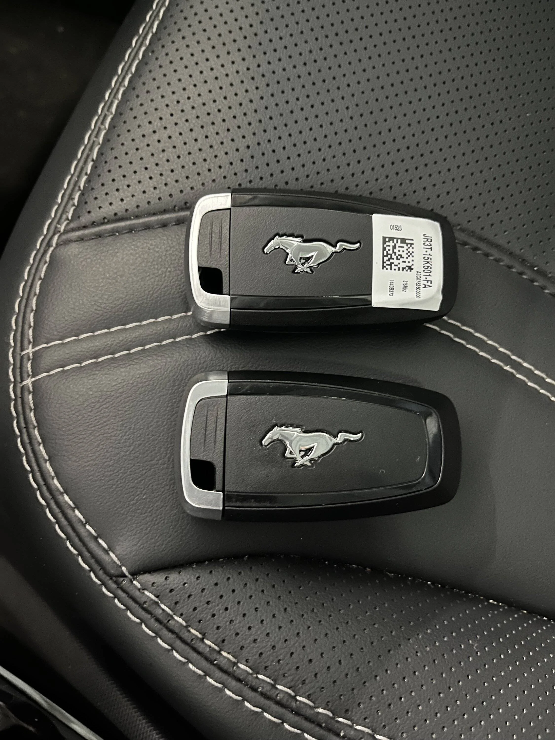 Got my 2nd key fob and it's identical to first original fob ...