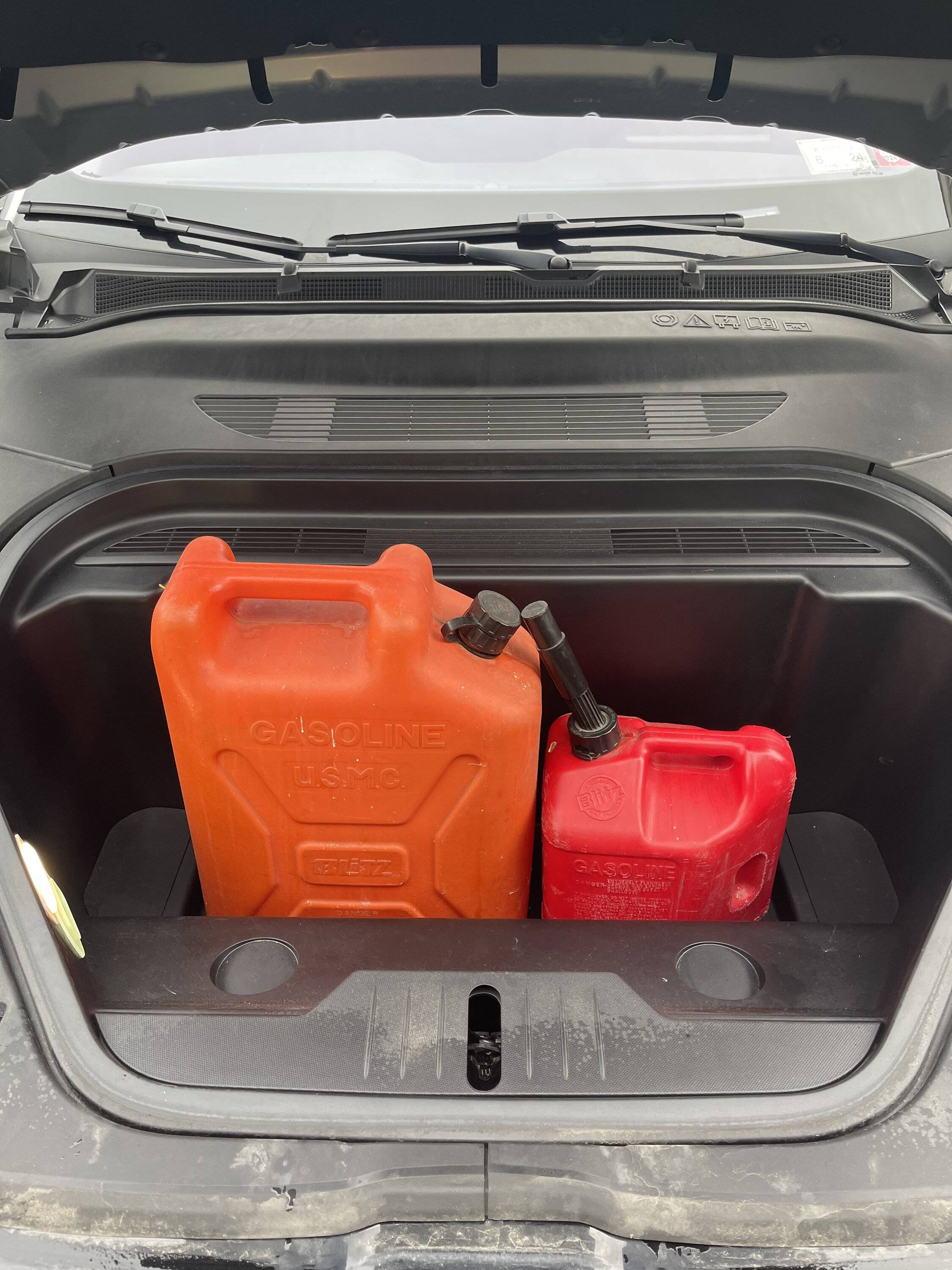 Engineering specifications for the frunk | MachEforum - Ford Mustang ...