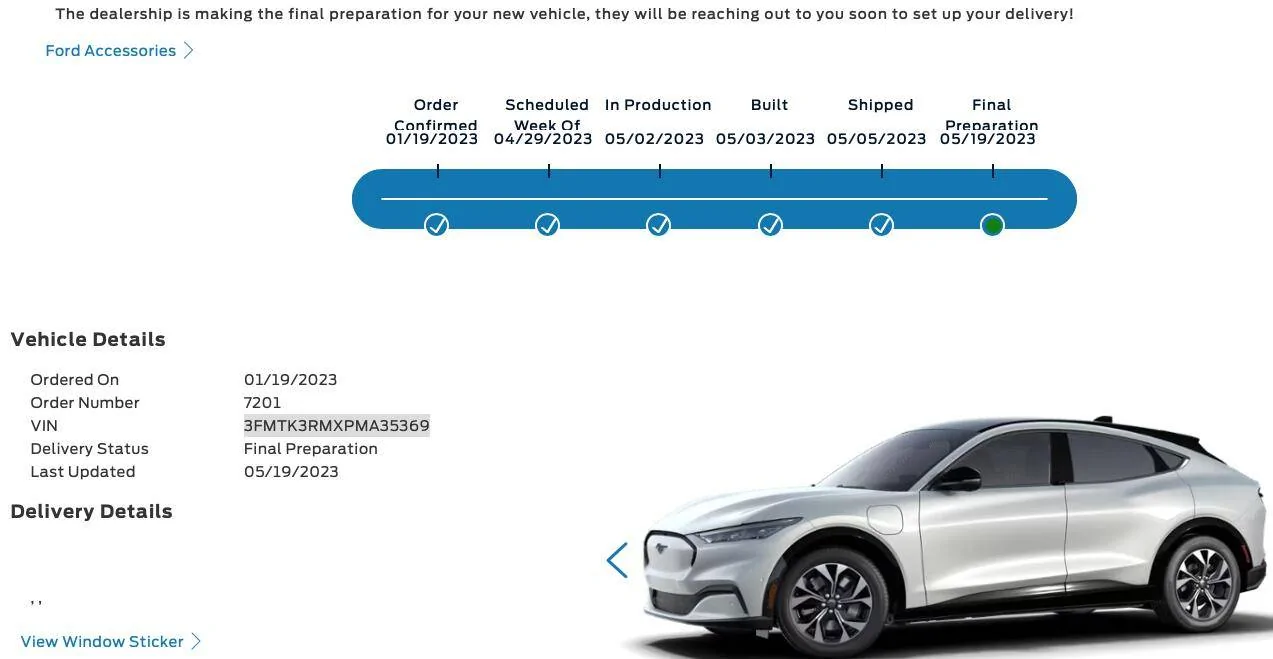 UPDATED: Mystery 57 week order solved! Ford dealer GM called me: MME ...